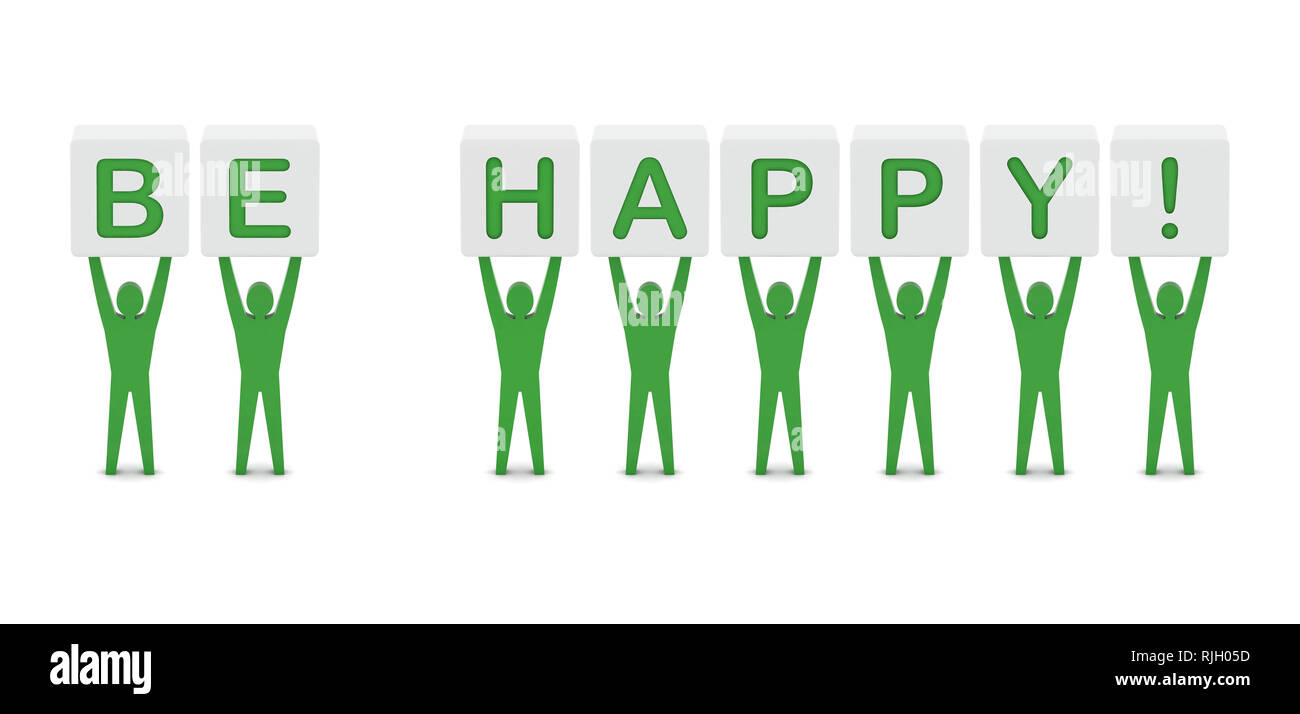 Happy teamwork icon simple hi-res stock photography and images - Alamy