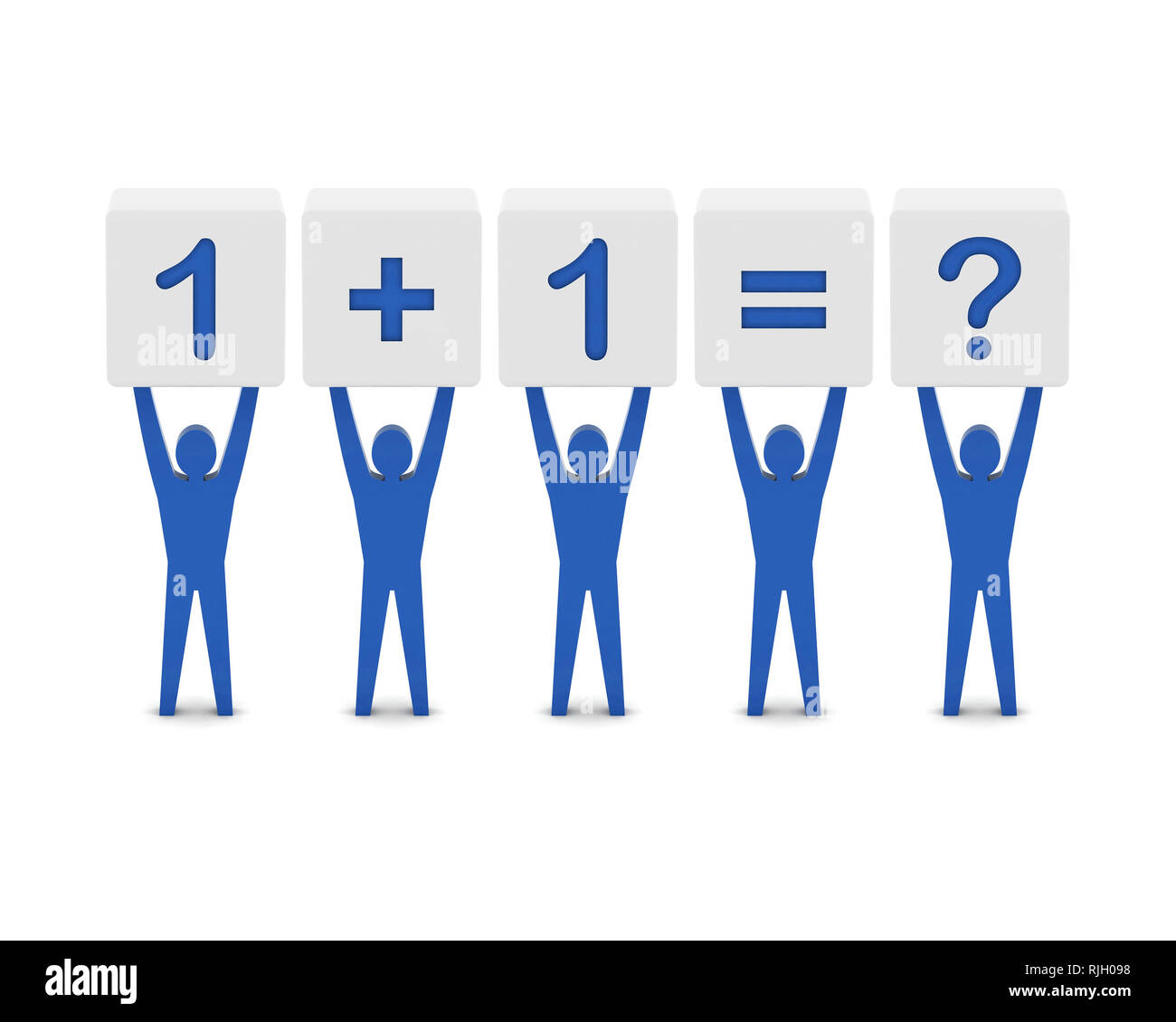 Math teamwork hi-res stock photography and images - Alamy