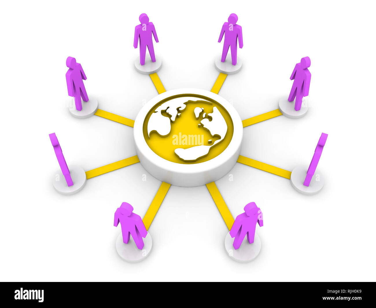 Team focused on earth hi-res stock photography and images - Alamy