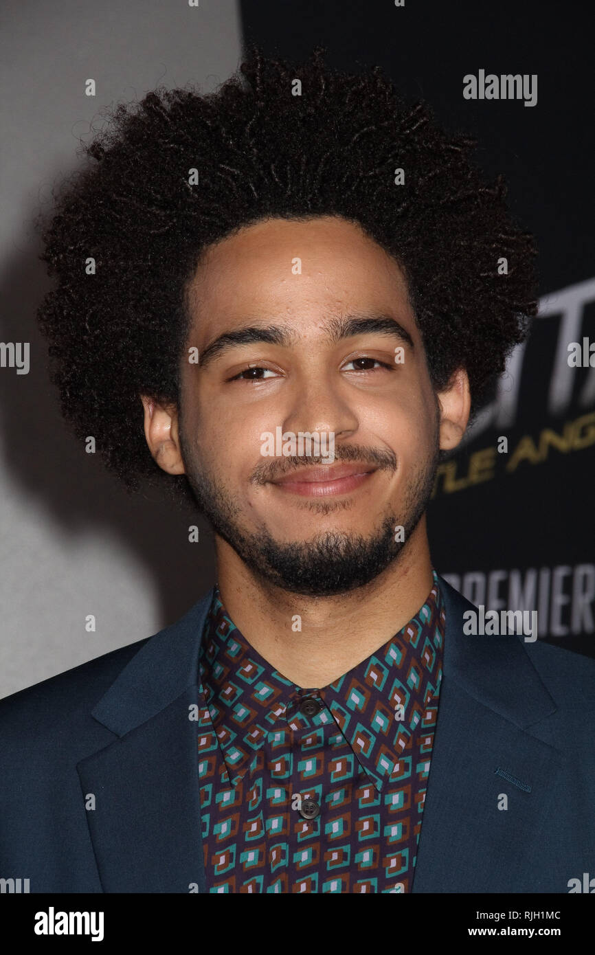 Jorge Lendeborg Jr. 02/05/2019 The Los Angeles Premiere of "Alita ...