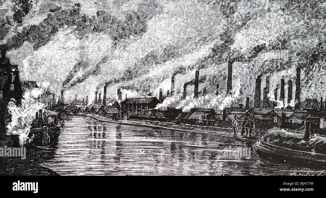 19th century factory england hi-res stock photography and images - Alamy