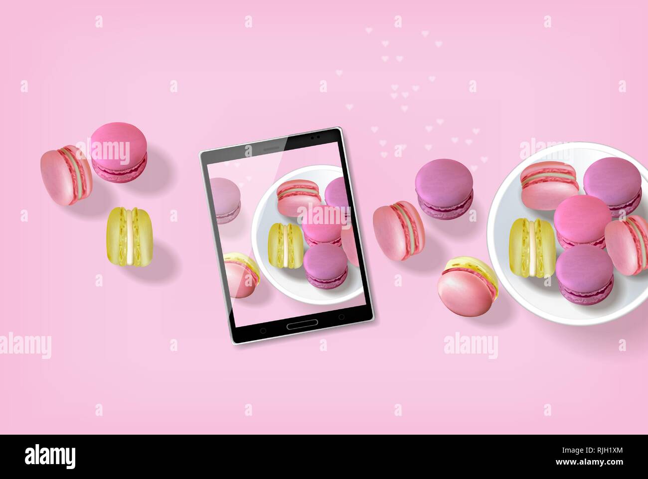 Macaron day Stock Vector Images - Alamy