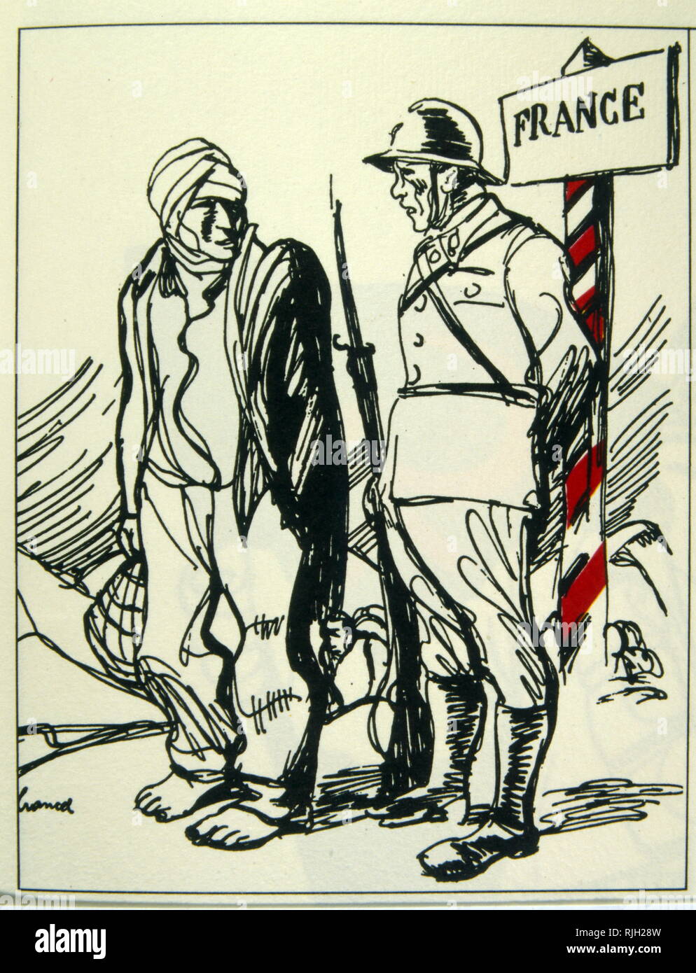 French Soldier Cartoon