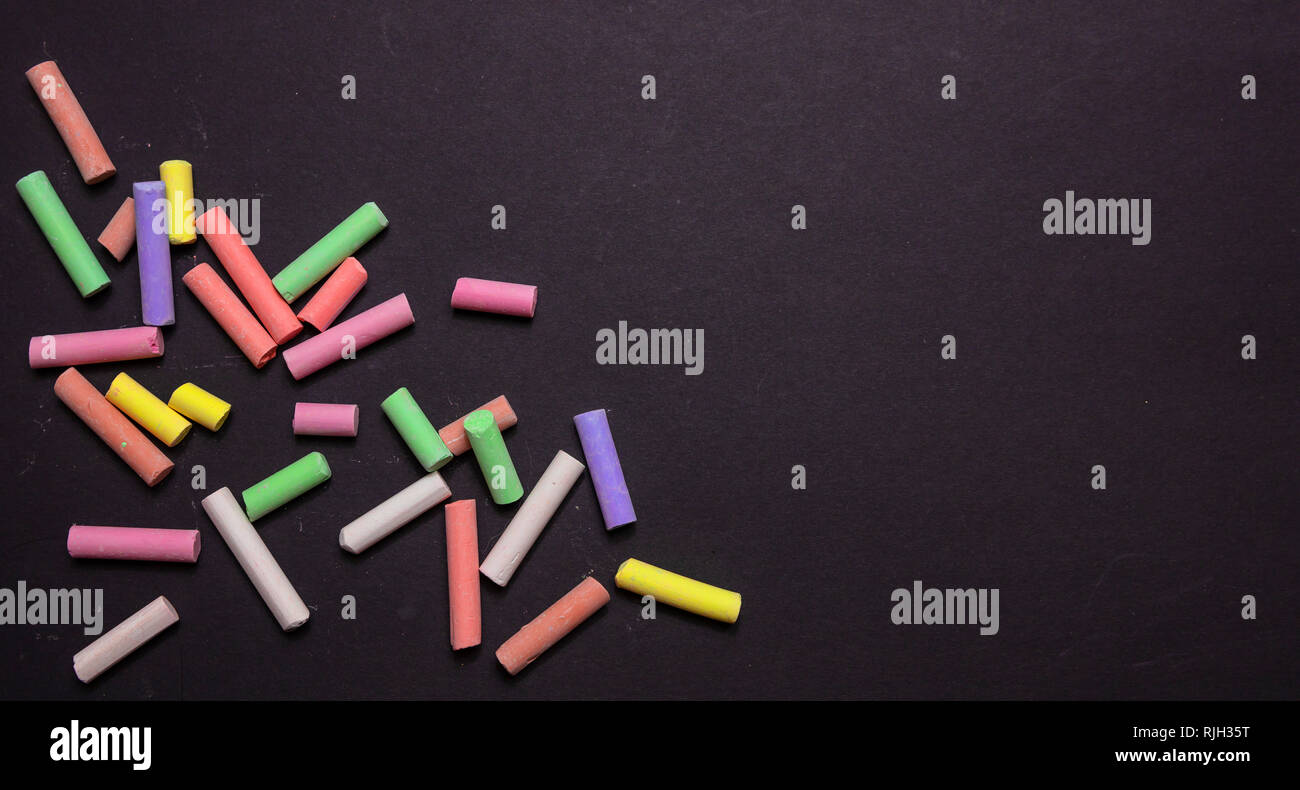 Piece Of Colored Chalk