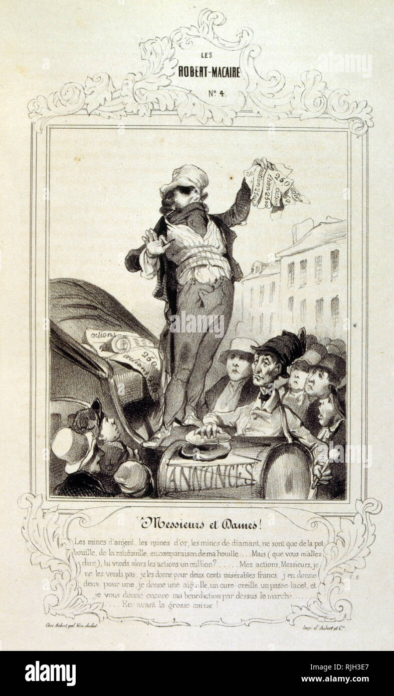 the series of Robert Macaire is highly significant. Composed and drawn ...