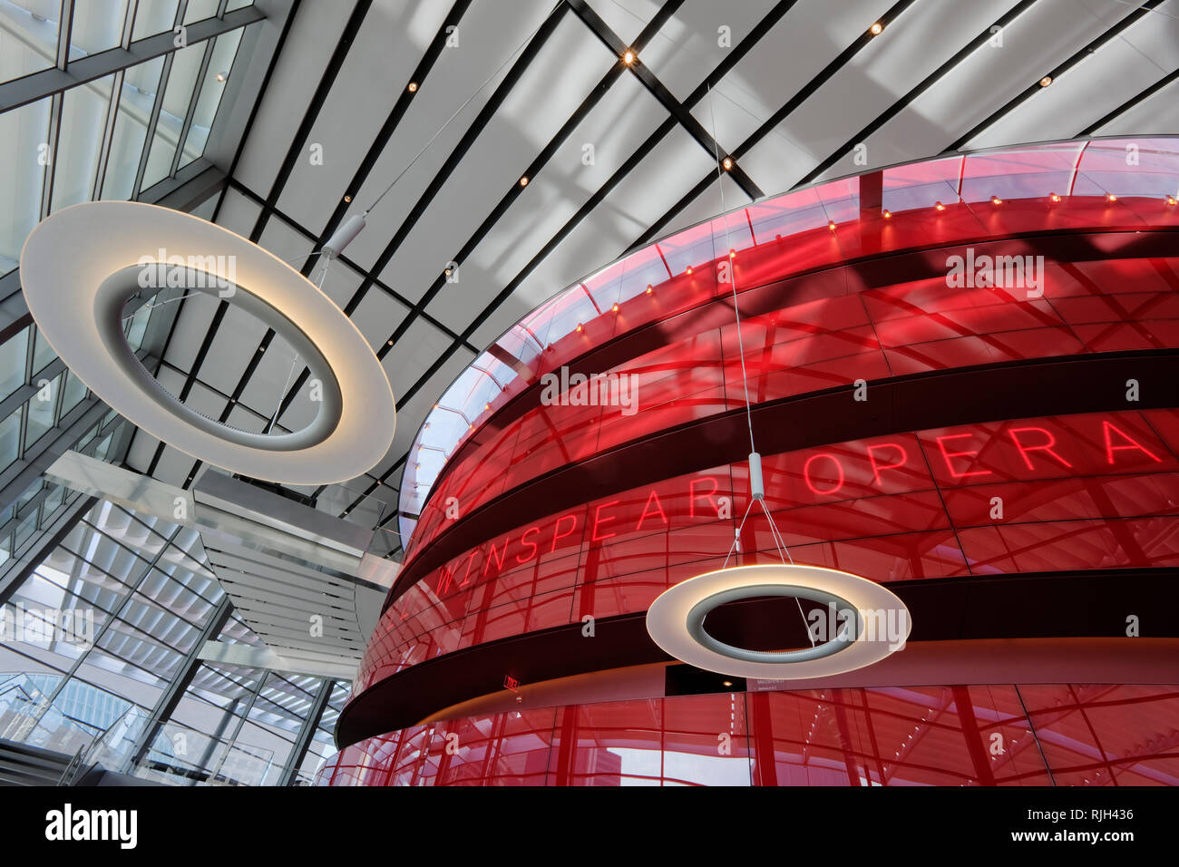 Winspear opera house interior hi-res stock photography and images - Alamy