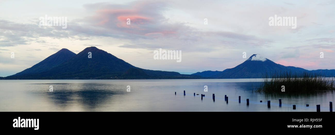 Volcanoes in the Distance Stock Photo - Alamy