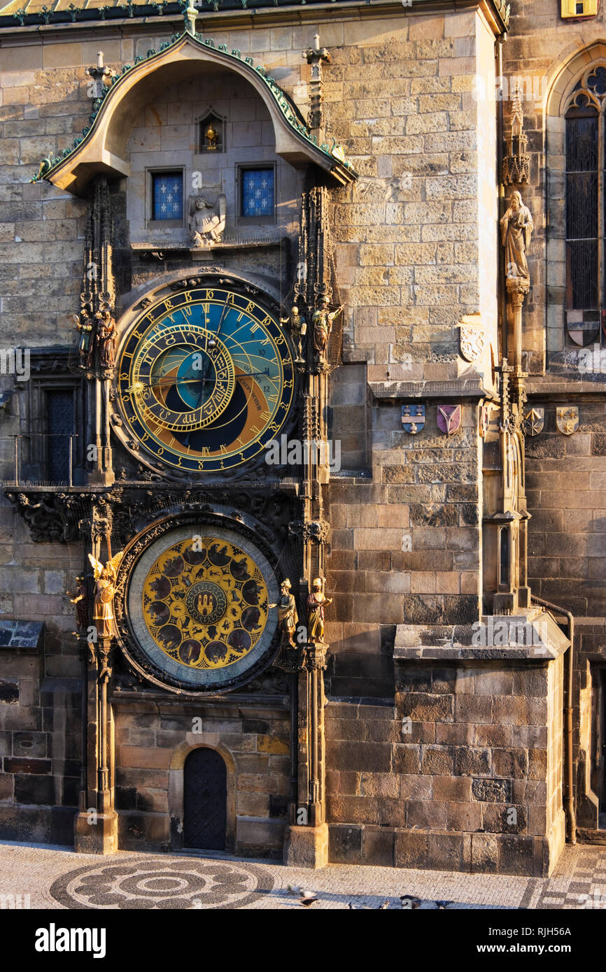 Old Town Hall Clock Stock Photo - Alamy