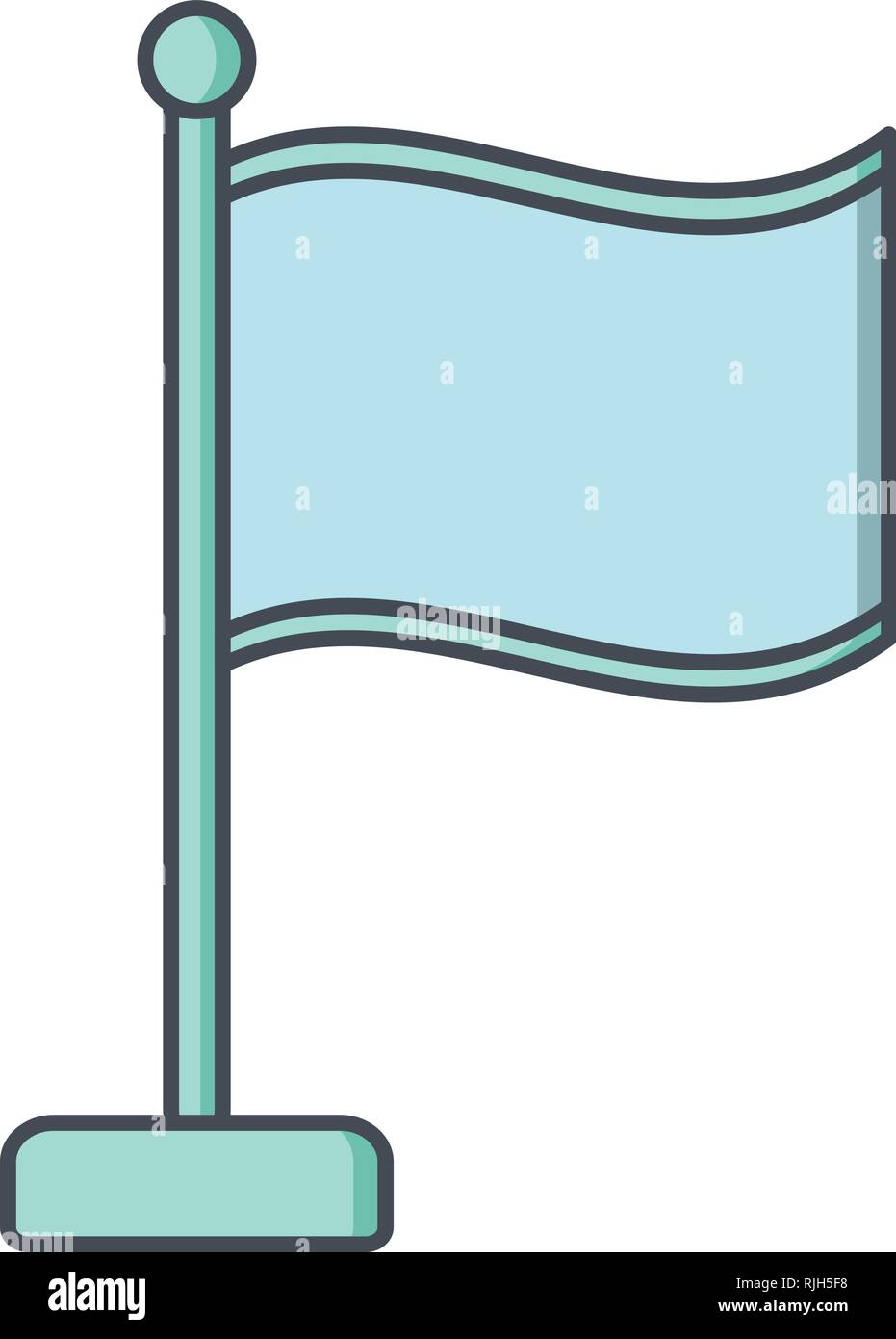 Flag Vector Icon Sign Icon Vector Illustration For Personal And ...