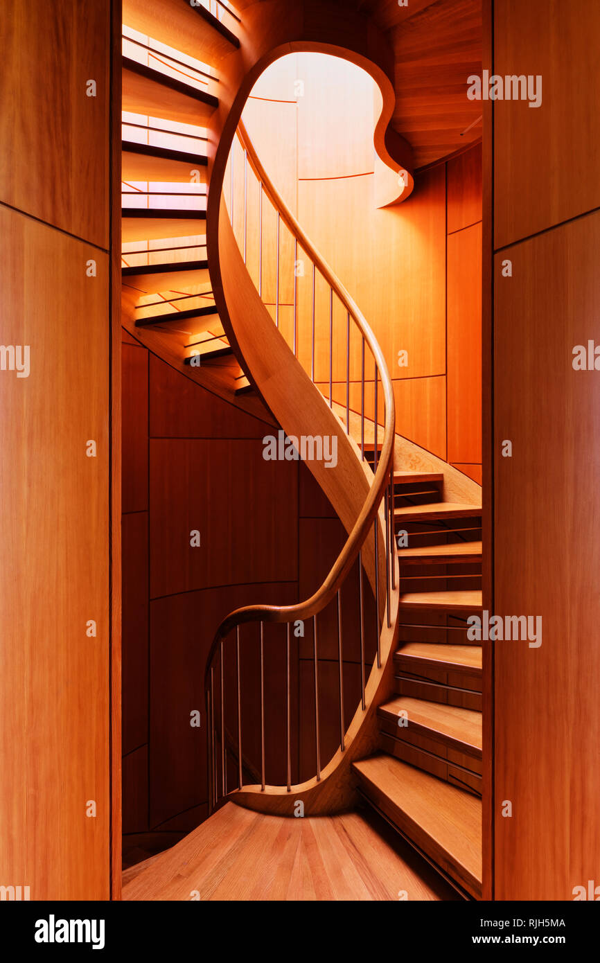 Abstract Spiral Staircase Stock Photo - Alamy