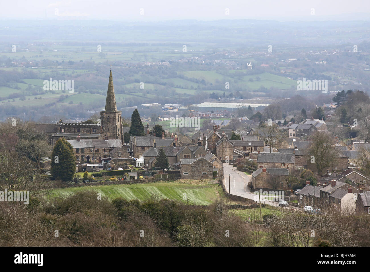 St marys church cromford derbyshire england hi-res stock photography ...