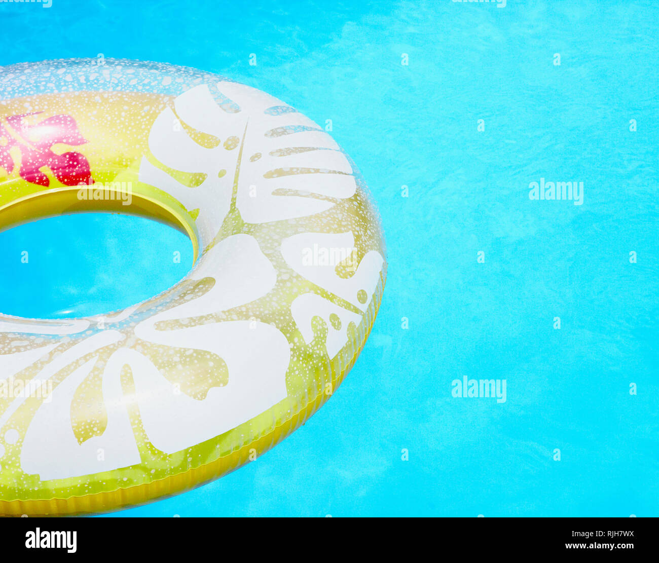 Swimming pool tube overhead hi-res stock photography and images - Alamy