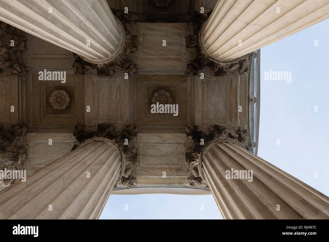 Columns of the Supreme Court Stock Photo - Alamy