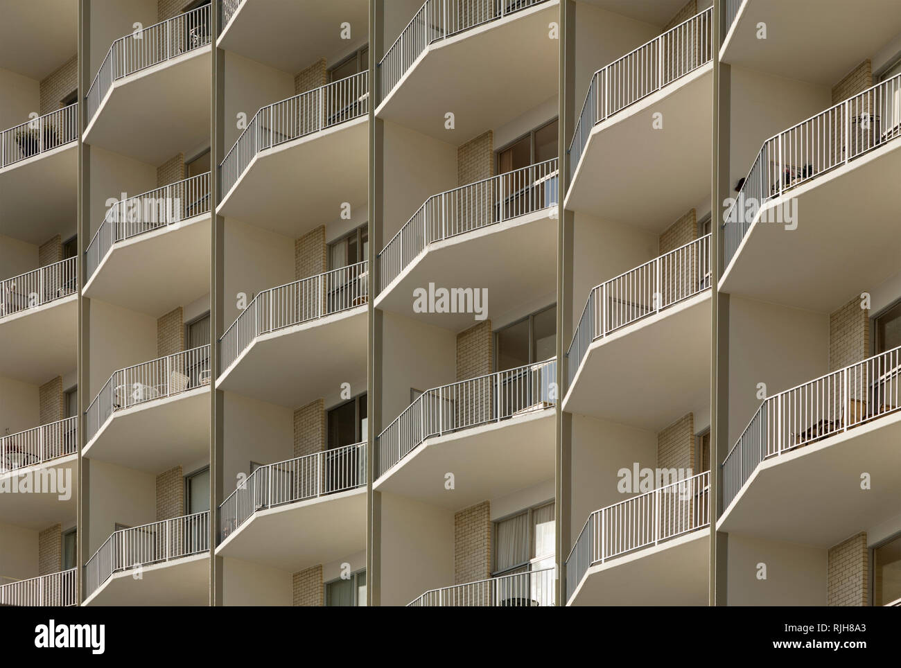 Identical balconies hi-res stock photography and images - Alamy