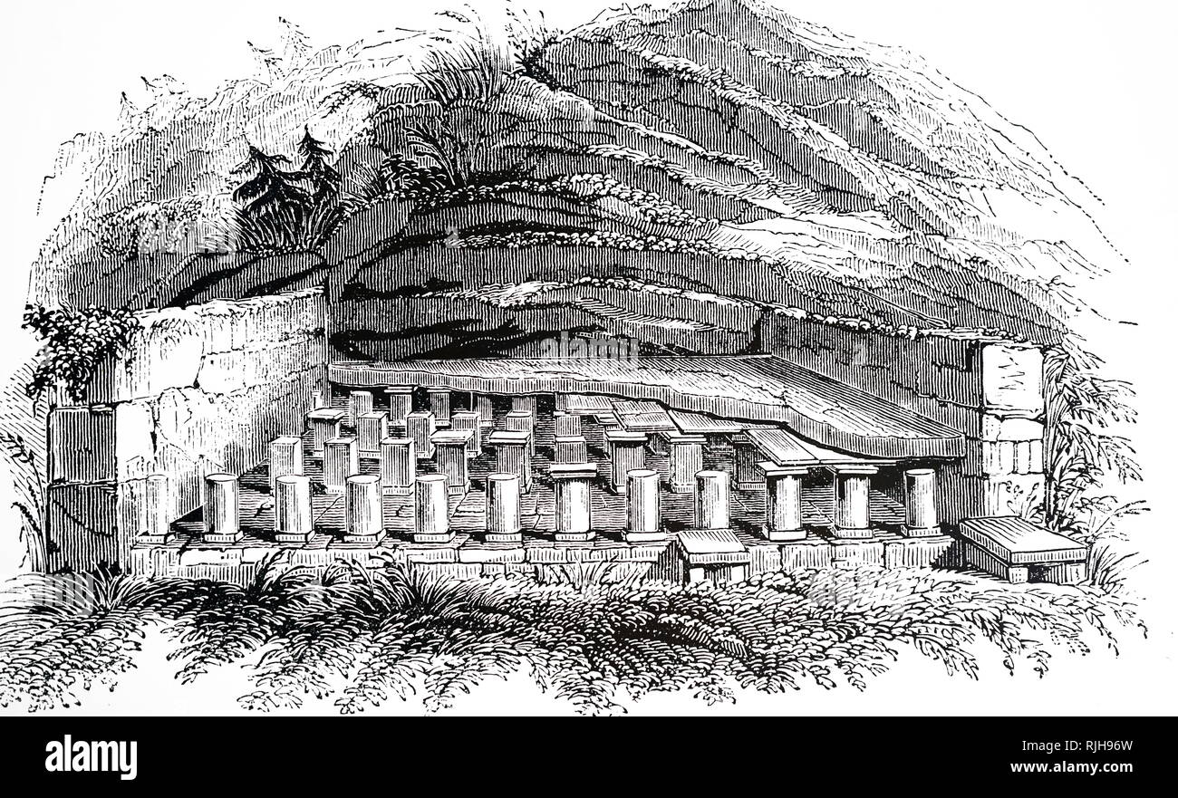 Roman baths illustration hi-res stock photography and images - Alamy