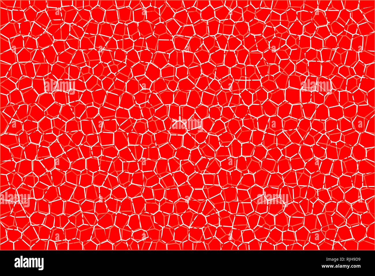 Red Mosaic Tiles Texture
