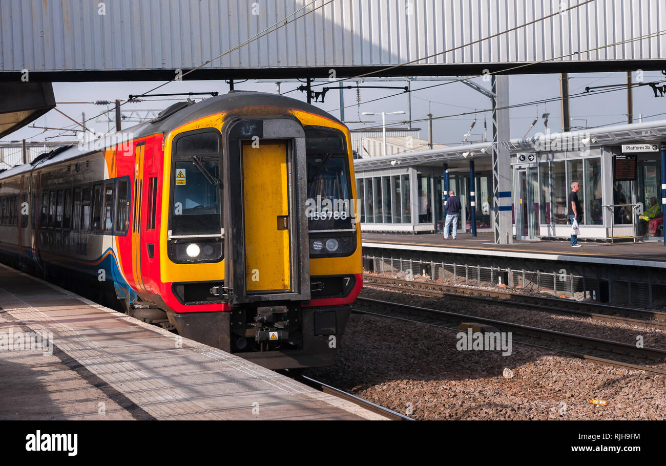 Class 158 express sprinter passenger train in East Midlands Trains ... Class 158 express sprinter passenger train in East Midlands Trains ...