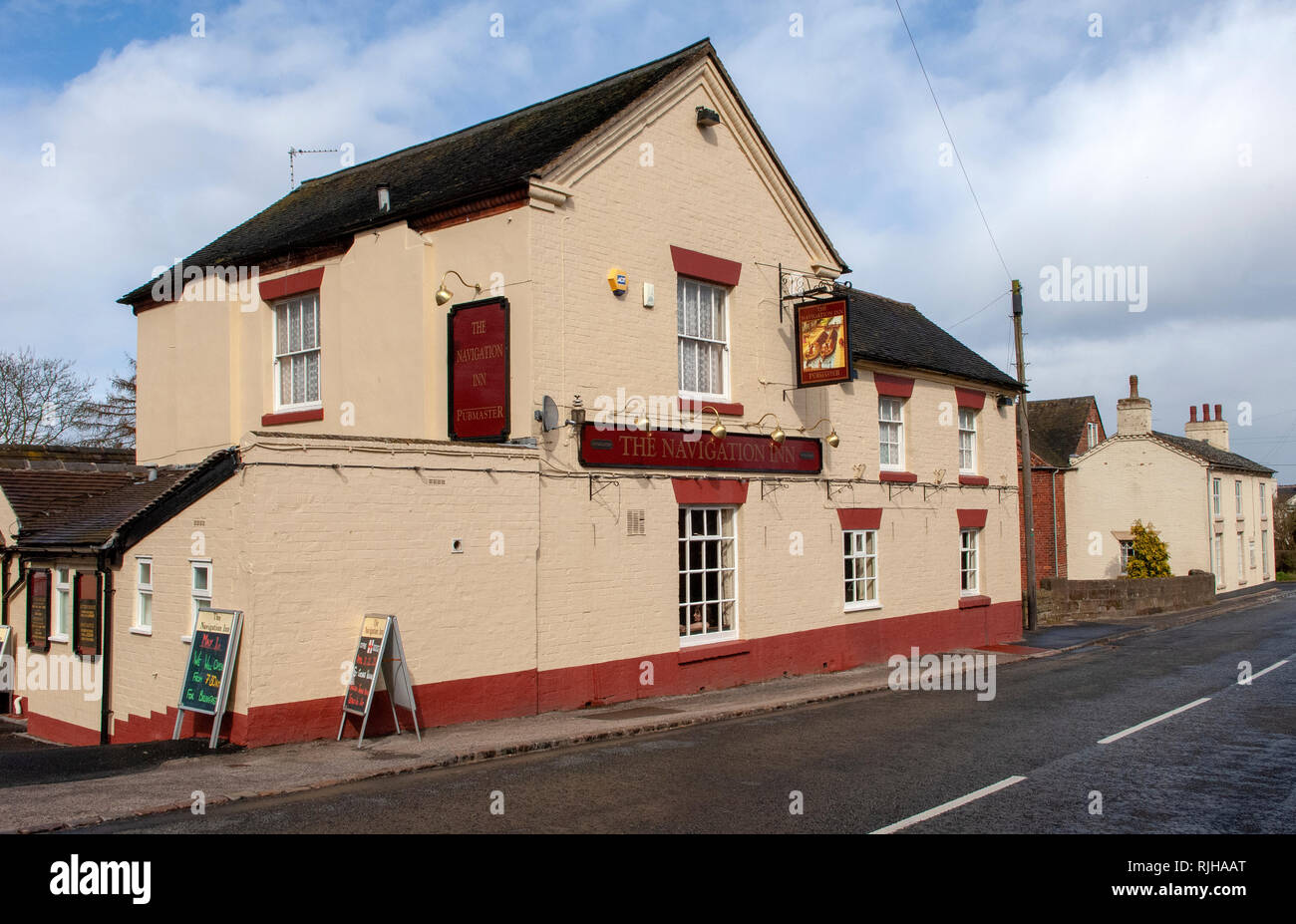 The Navigation Inn - public house - Gnosall, Stafford, Staffordshire ...
