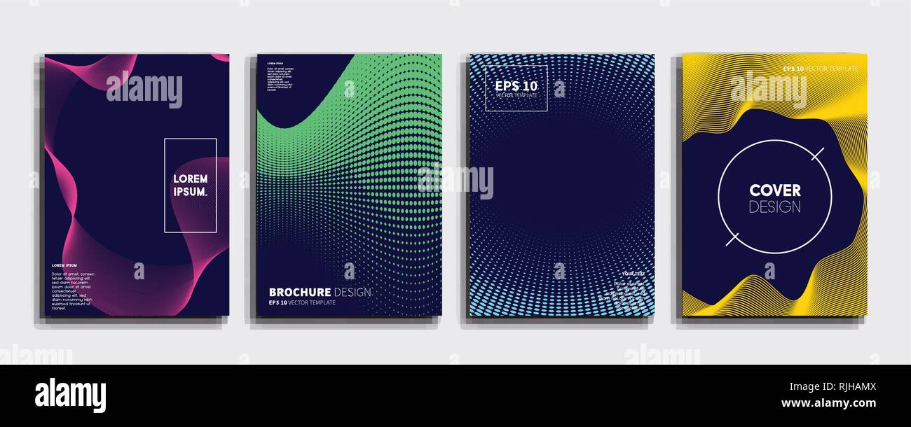 Vector cover designs. Future Poster template Stock Vector Image & Art ...