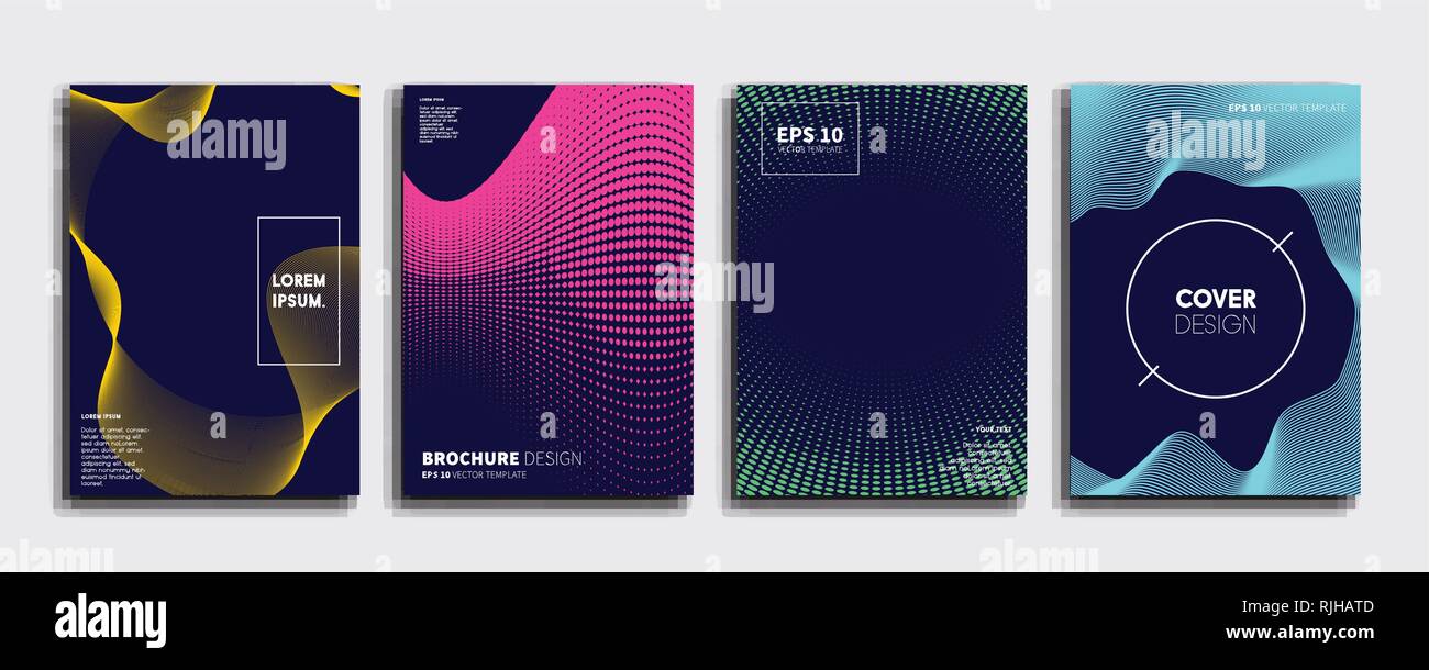 Vector cover designs. Future Poster template Stock Vector Image & Art ...