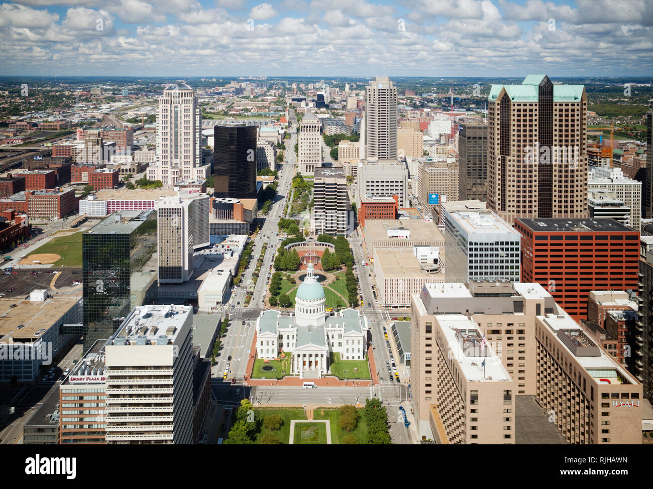 Downtown St Louis Stock Photo - Alamy