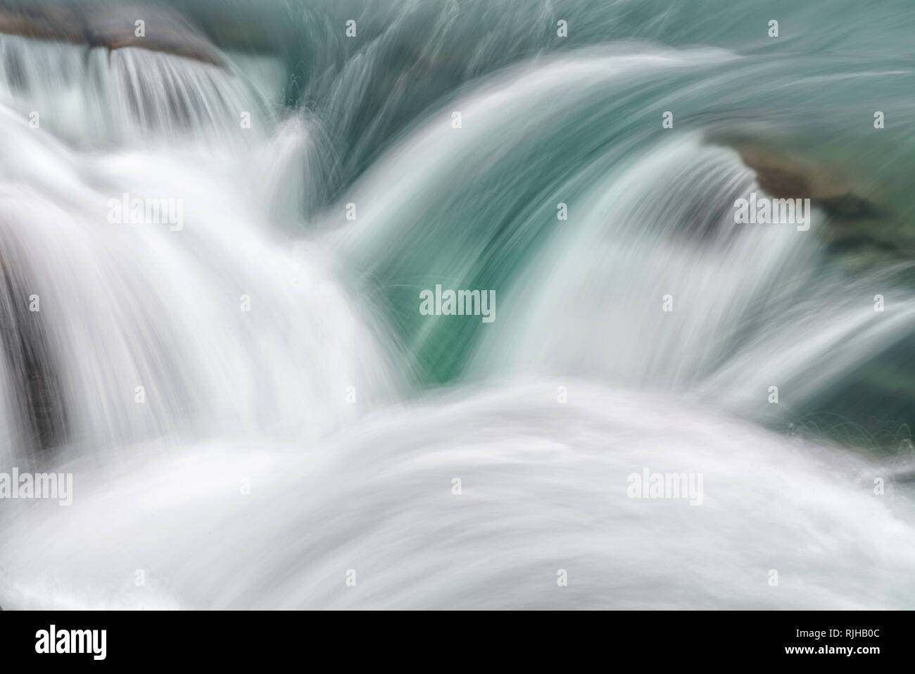 Waterfall athabasca falls hi-res stock photography and images - Alamy