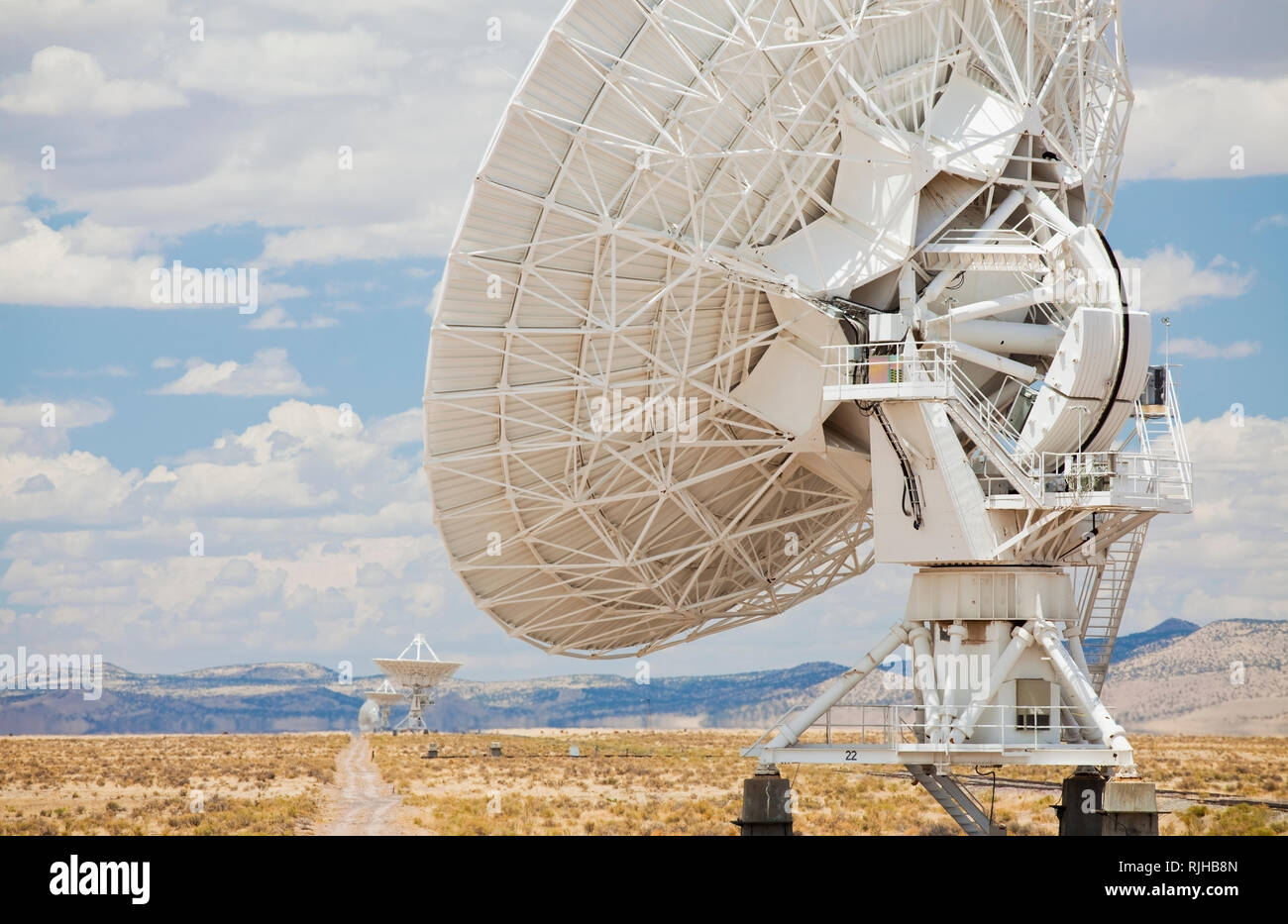 Very Large Array Antenna Stock Photo - Alamy
