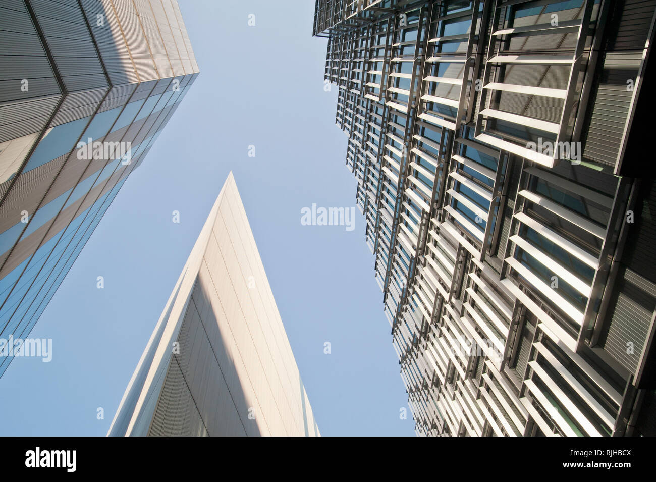 Modern London Office Buildings Stock Photo - Alamy