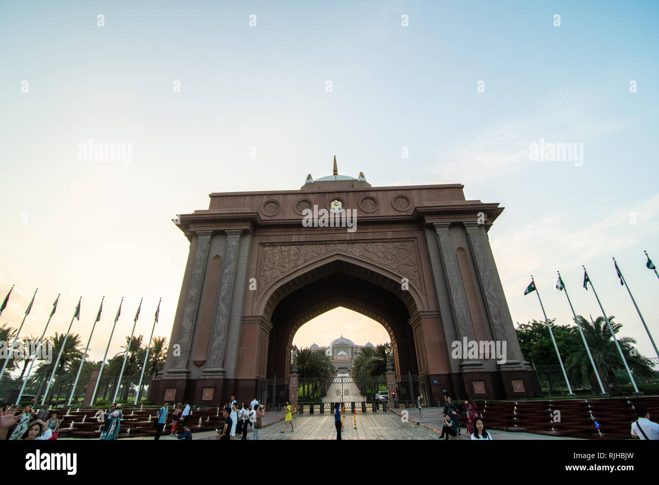 DUBAI, UNITED ARAB EMIRATES - October, 2018: Urban landscape in Modern ...