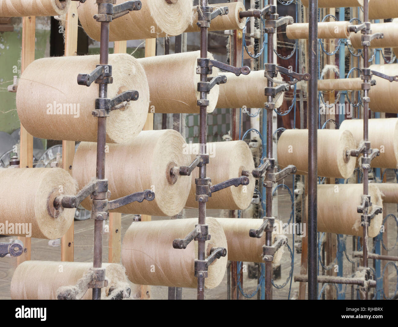 Spools of Thread Stock Photo - Alamy