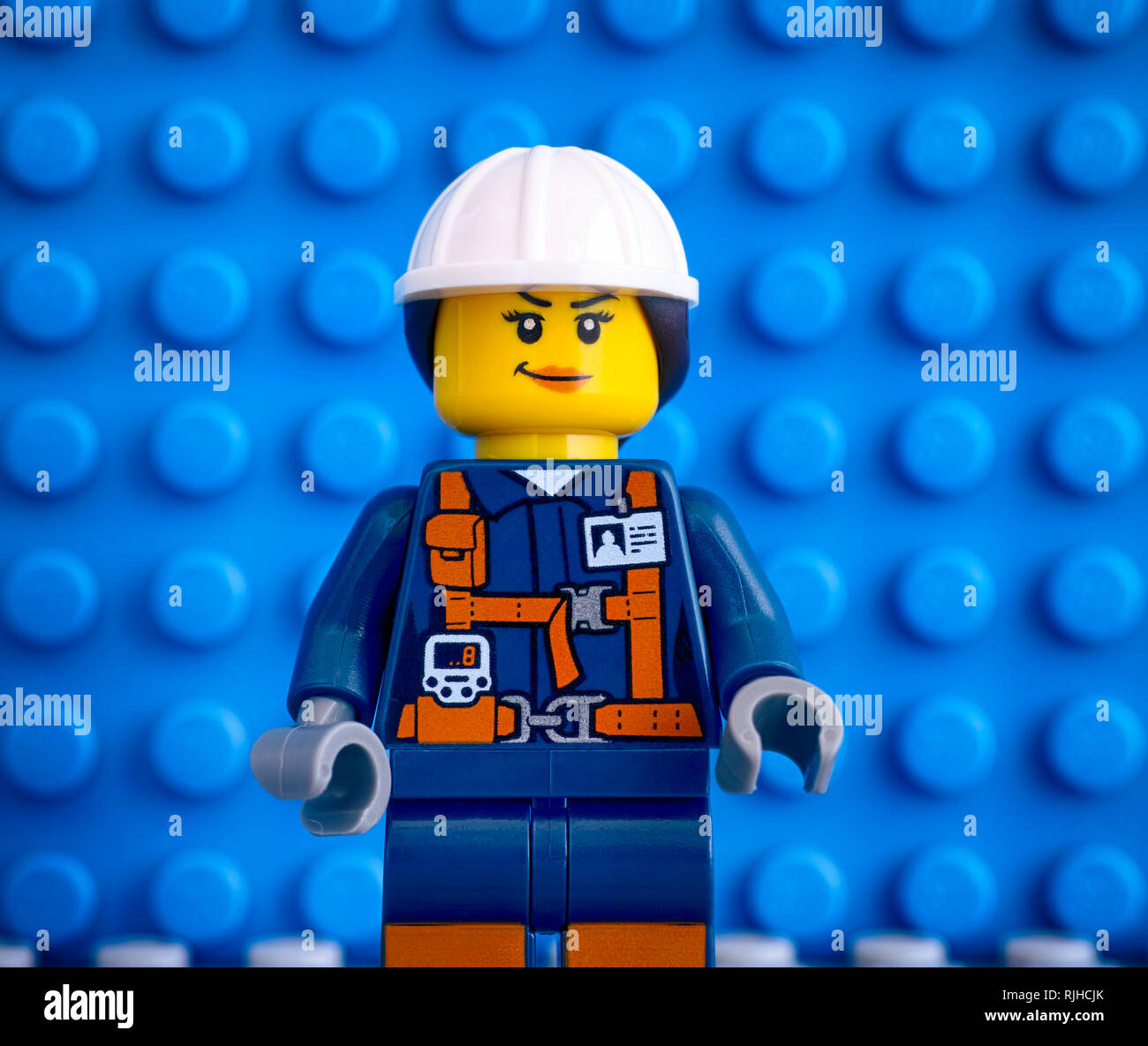 Lego figure hard hat hi-res stock photography and images - Alamy