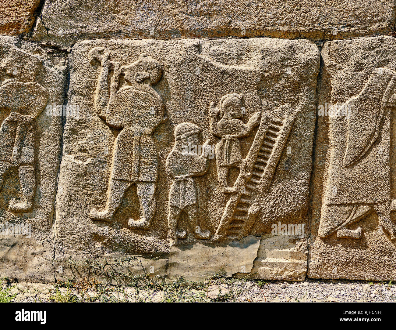 Pictures & Images Hittite relief sculpted orthostat panels of the ...