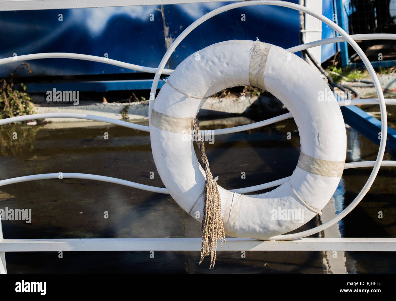 Lifesaver with a drowning person hi-res stock photography and images ...