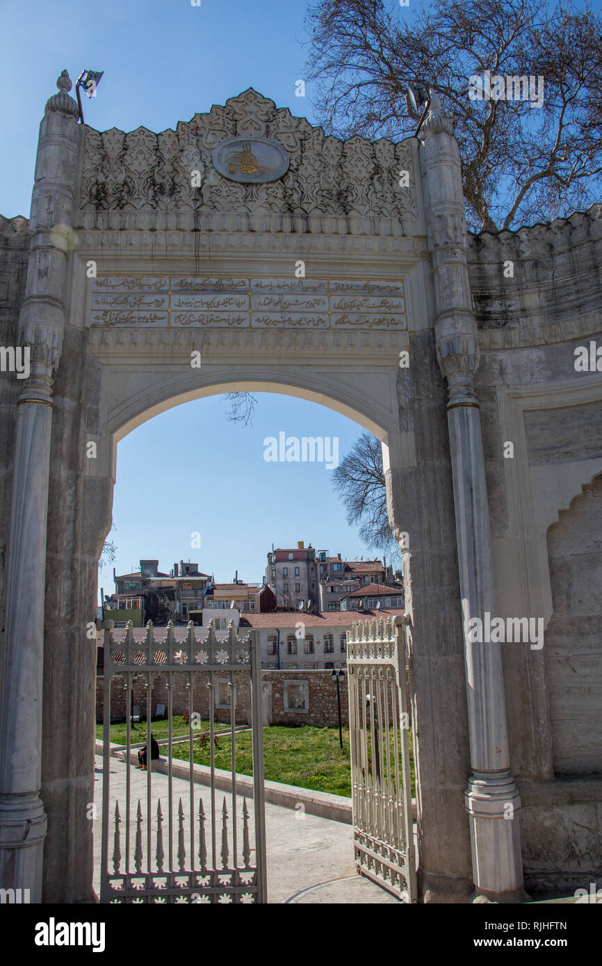 Example Ottoman Gate architecture of Felicity the entrance Stock Photo ...