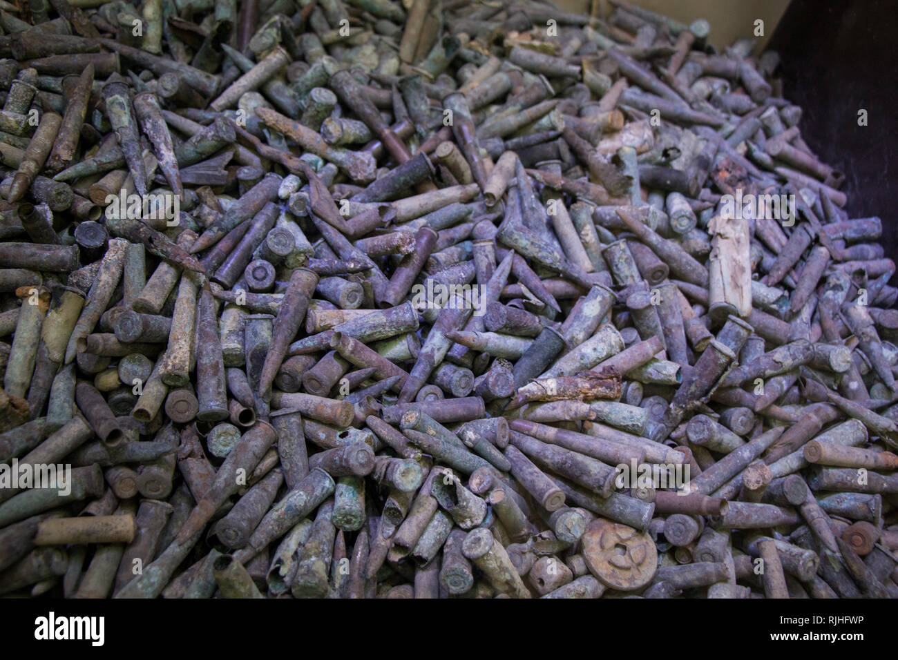 Old rusty bullet ammunition from the dardanelles war Stock Photo - Alamy