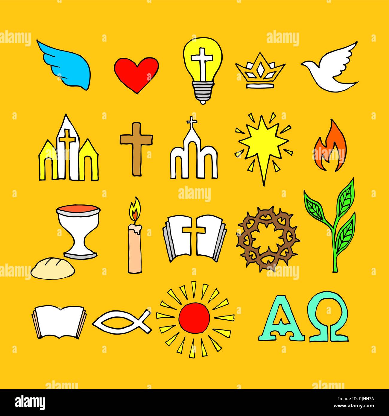 Christian Symbols Bible