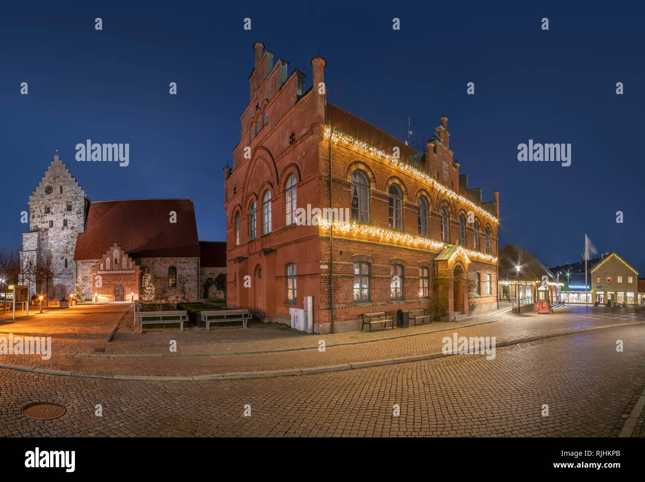Simrishamn square hi-res stock photography and images - Alamy