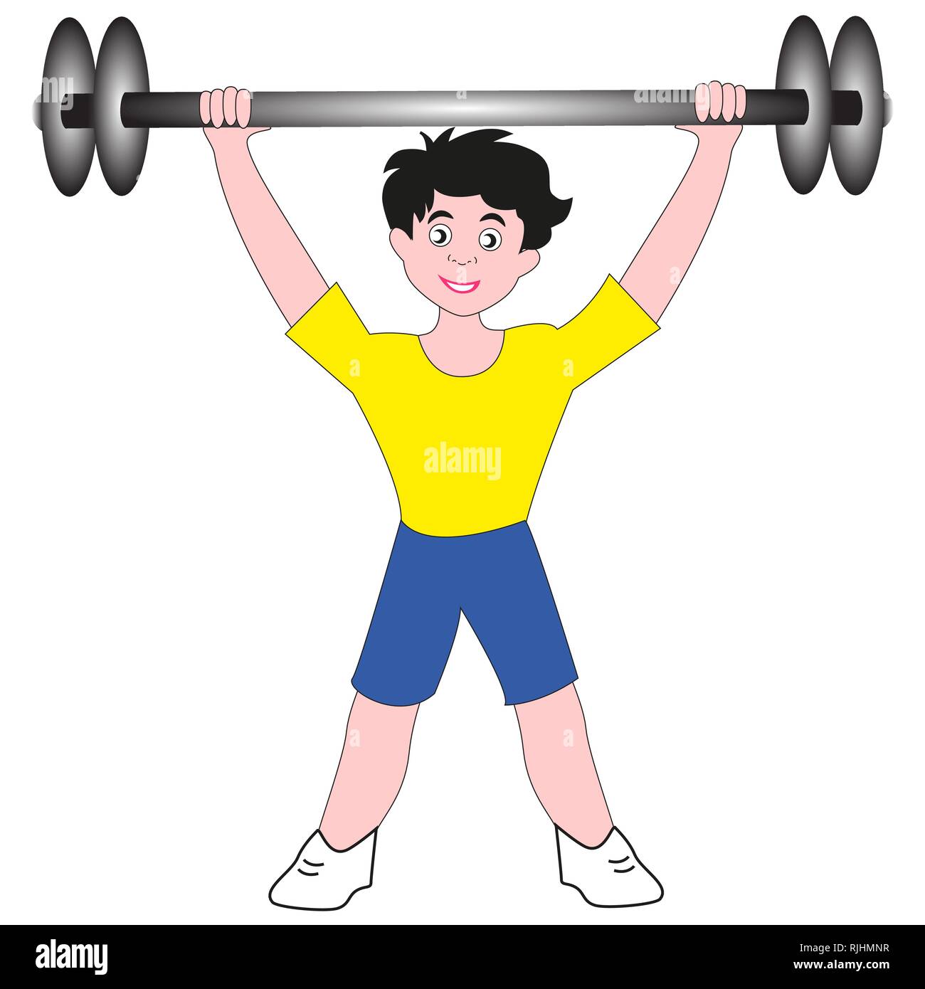 Sports equipment on white Stock Vector Images - Alamy