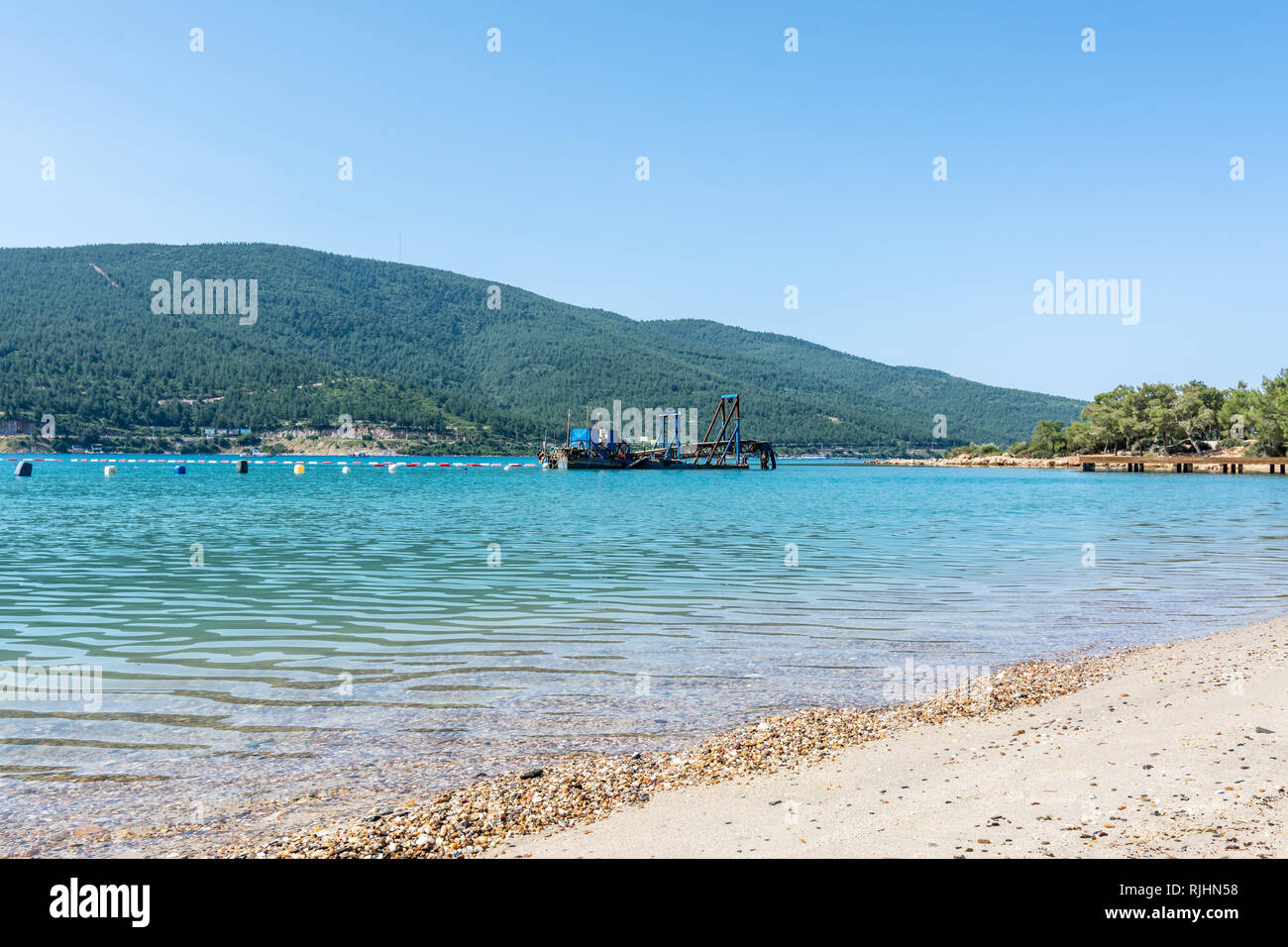 Dredging beach hi-res stock photography and images - Alamy
