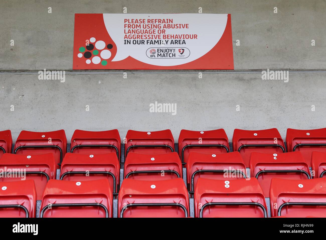 Cheltenham Town FC's home ground the Jonny Rocks Stadium, Whaddon Road ...