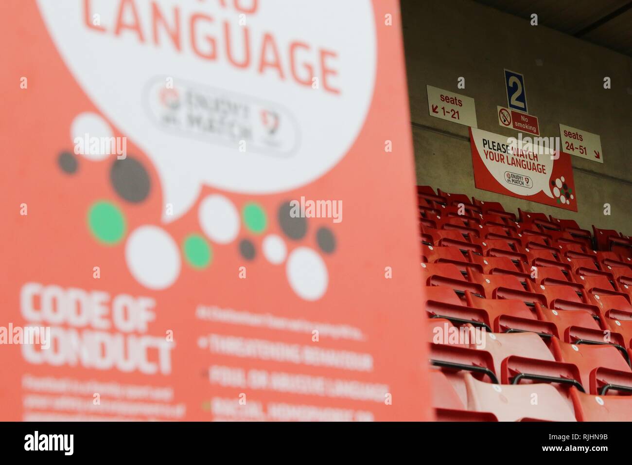 Cheltenham Town FC's home ground the Jonny Rocks Stadium, Whaddon Road ...