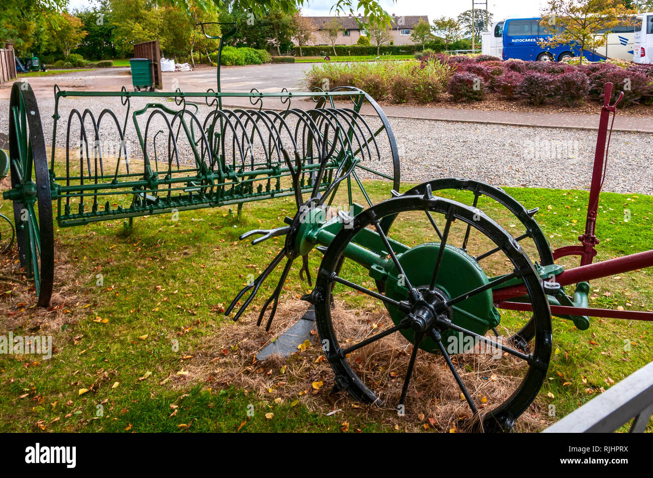 Horse drawn farming implement hi-res stock photography and images - Alamy