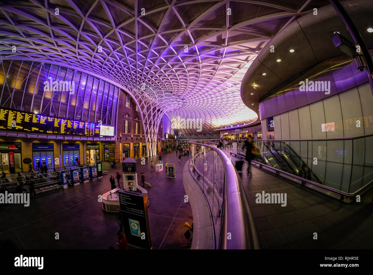 Kings Cross Railway Station, London, England Stock Photo - Alamy