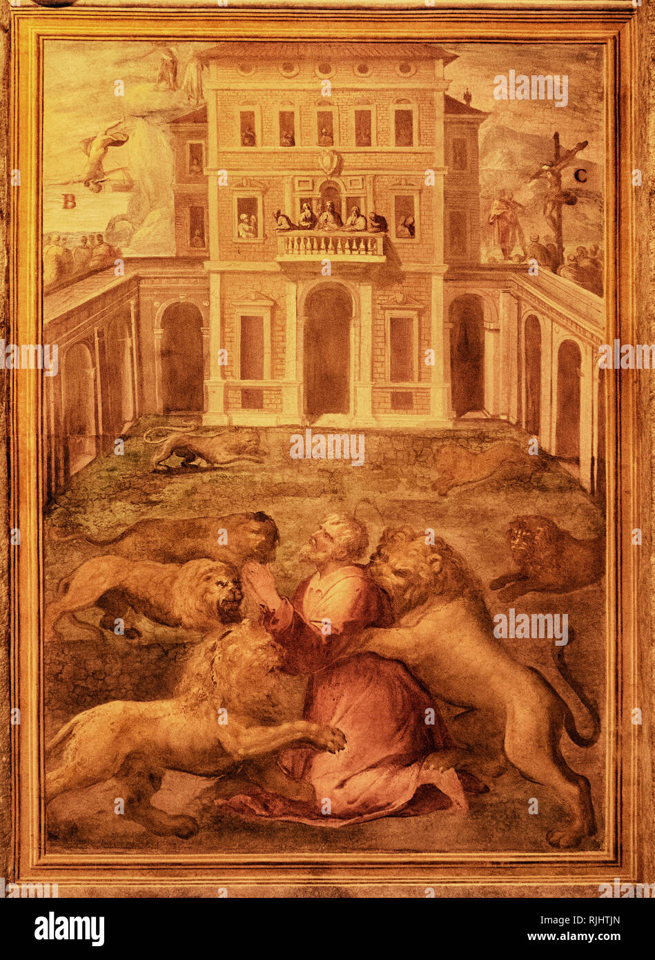 Basilica of St. Stephen in the Round on the Celian Hill, Basilica di ...