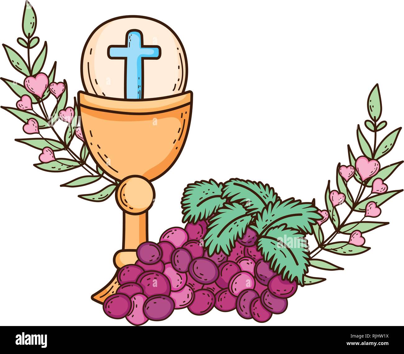 Jesus christ catholic stick Stock Vector Images - Alamy