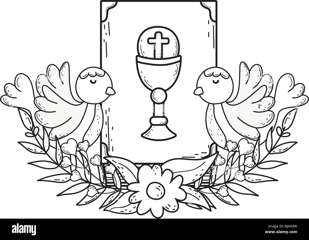 Sacred birds Stock Vector Images - Alamy