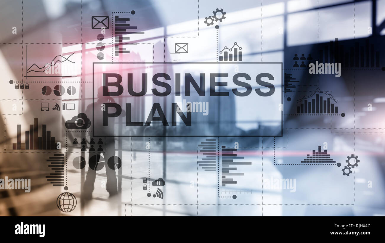 Double exposure Business plan and strategy concept Stock Photo - Alamy