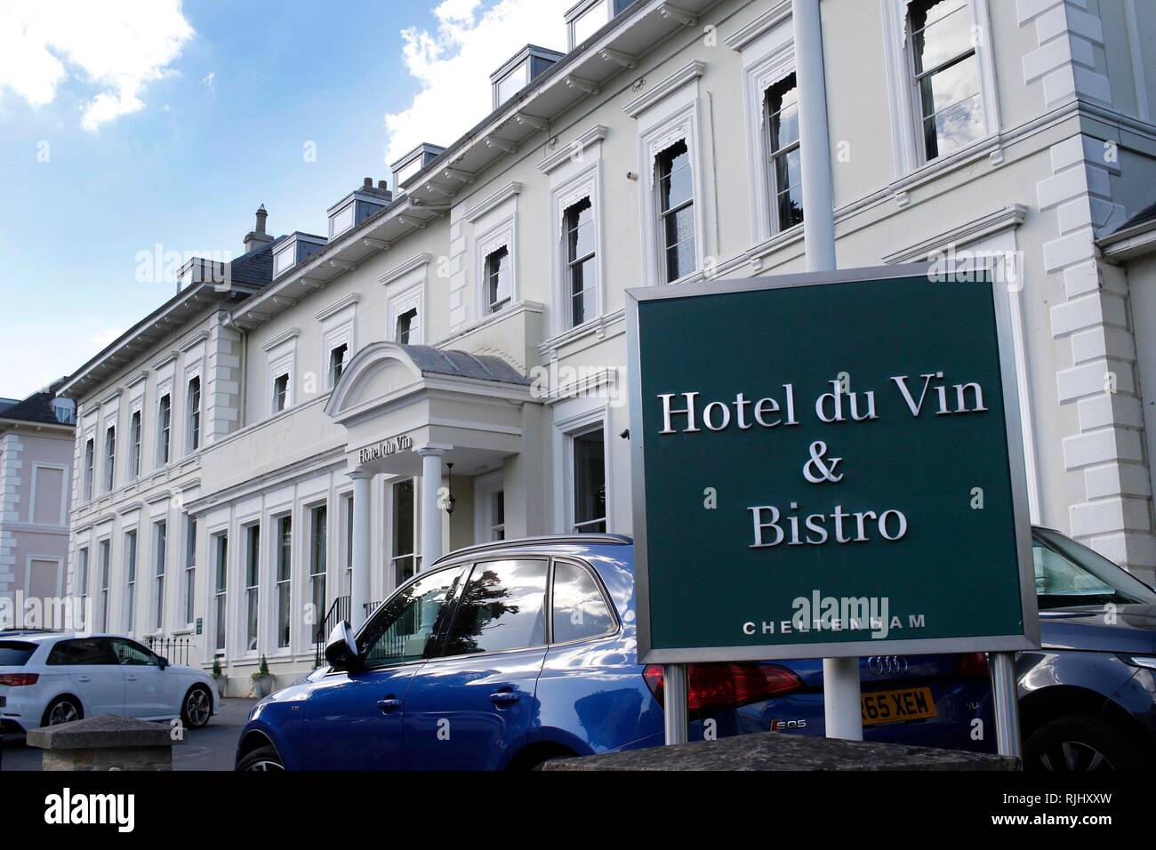 Hotel du Vin and Bistro, on Parabola Road, Cheltenham, Gloucestershire ...