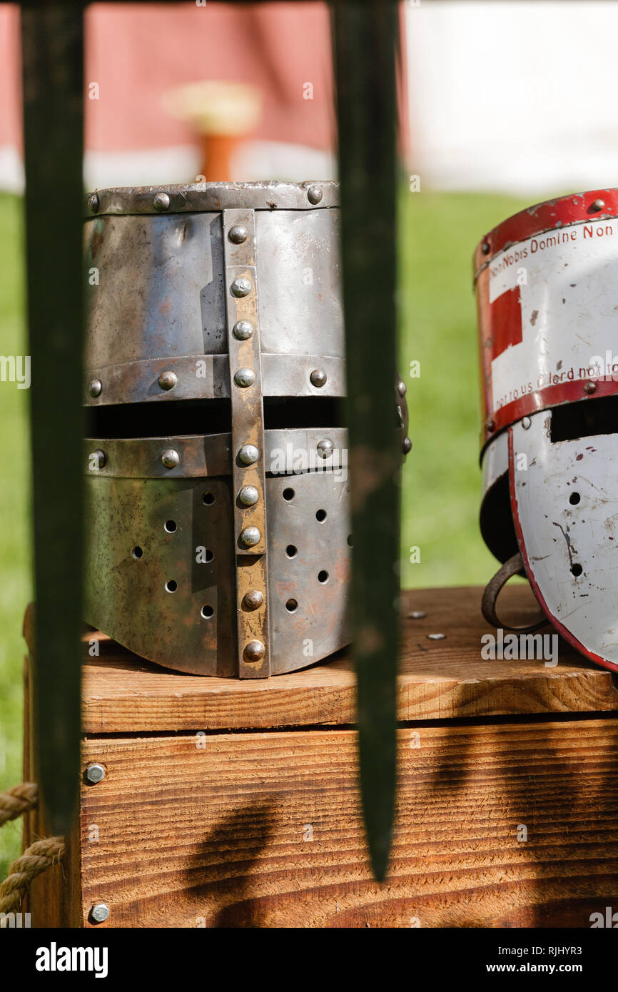 Head armour hi-res stock photography and images - Alamy