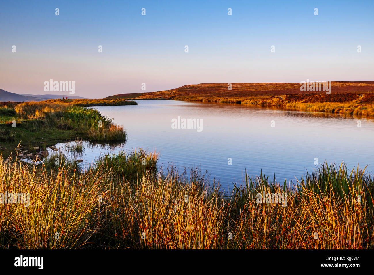 Keeper's Pond Brecon Beacons National Park Blaenavon Wales Stock Photo ...